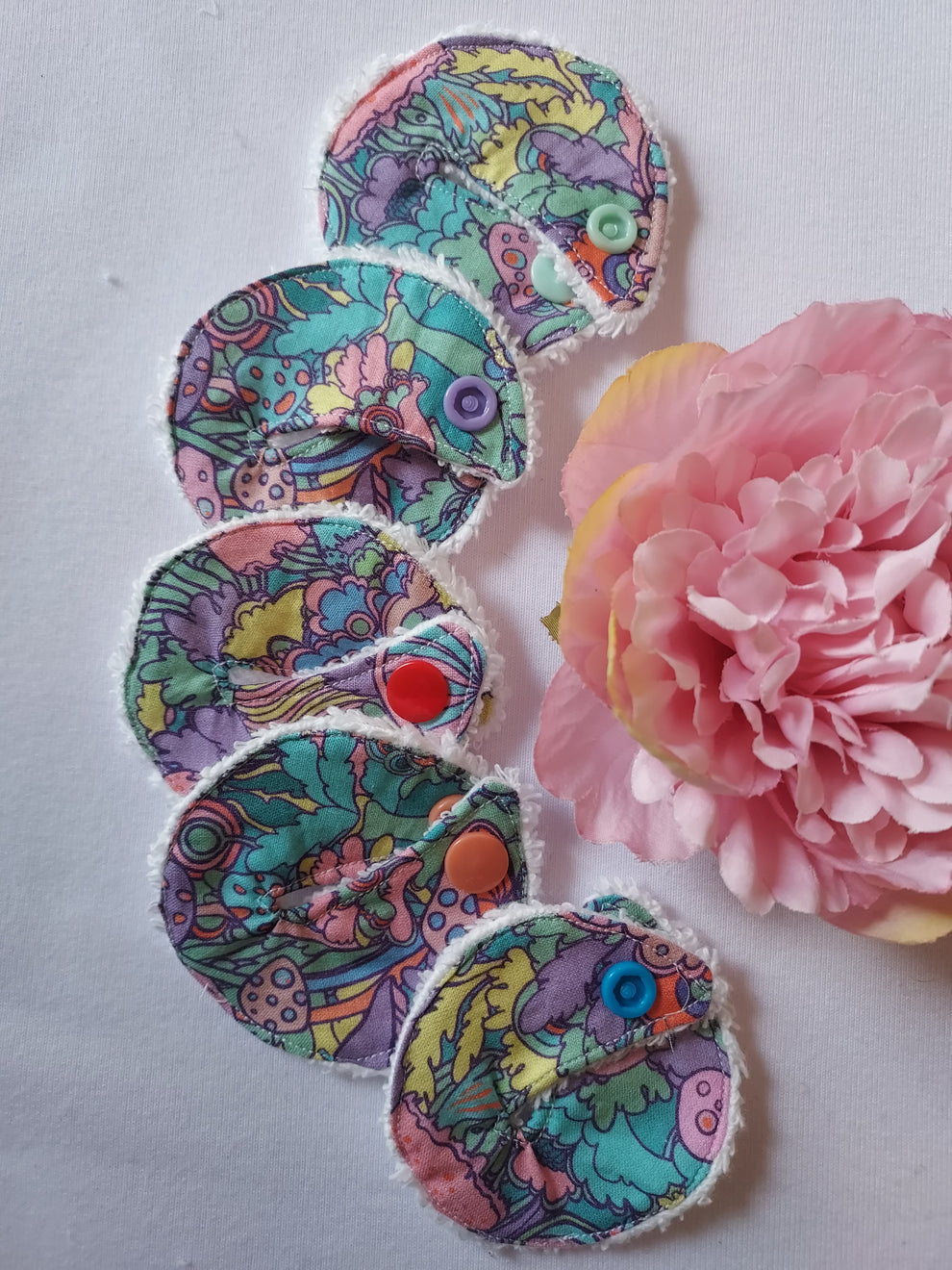 Lilac Fungi Tubie covers, G G/J tube, PEG tube, Tubie pads ...